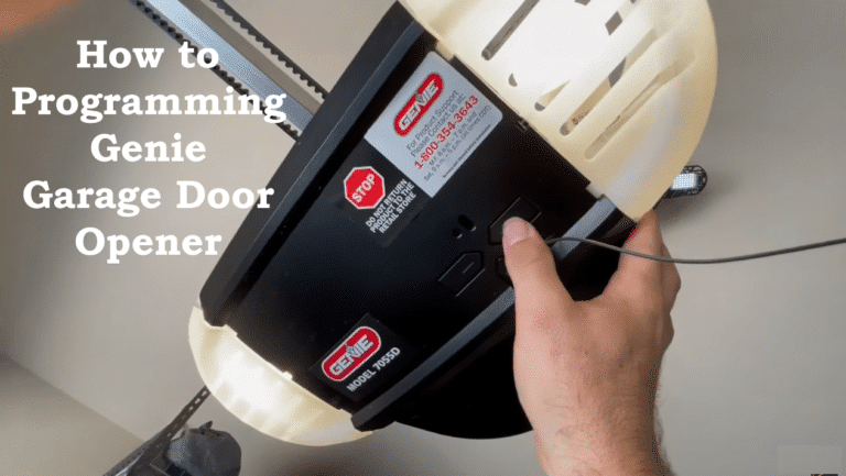 How to Reset and Programming Genie Garage Door Opener